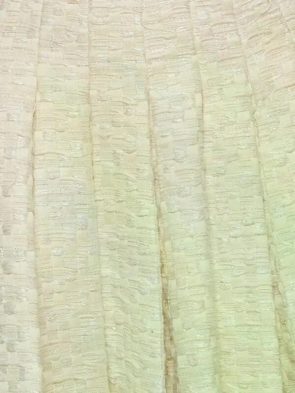 Balmain Tweed Pleated Mini Skirt