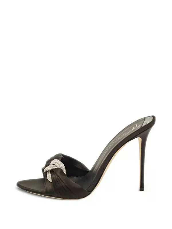 GIUSEPPE ZANOTTI Crystal-embellished Stiletto Sandals