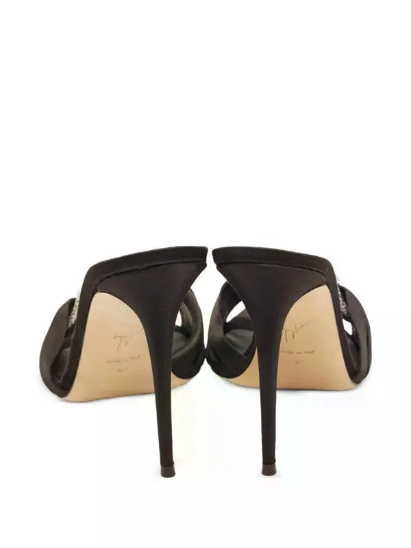GIUSEPPE ZANOTTI Crystal-embellished Stiletto Sandals