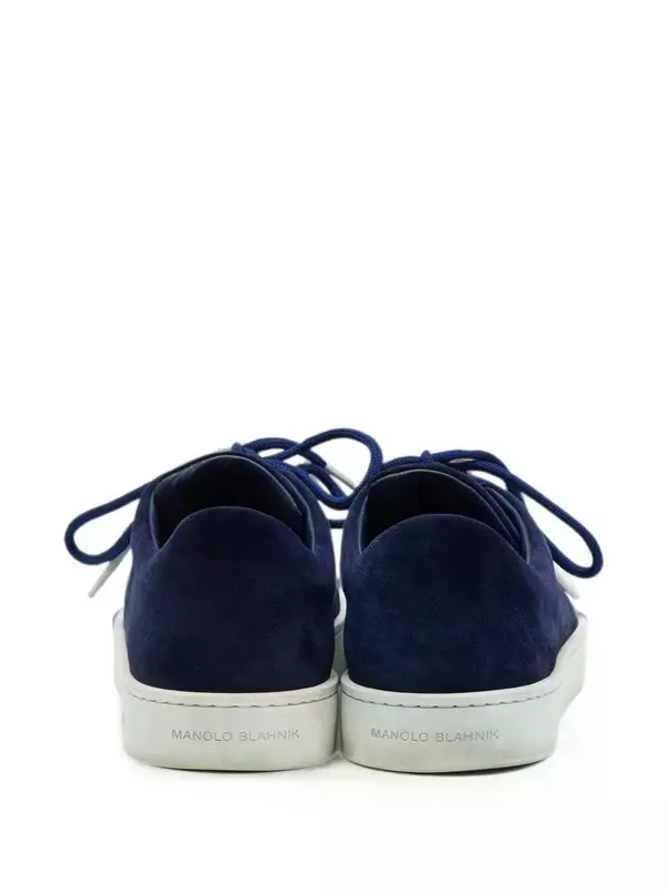 Manolo Blahnik Semando Lace-up Sneakers