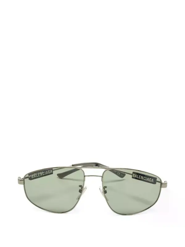 Balenciaga Double-bridge Pilot Sunglasses