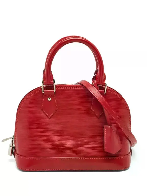 LOUIS VUITTON Epi Leather Alma Bb Tote Bag