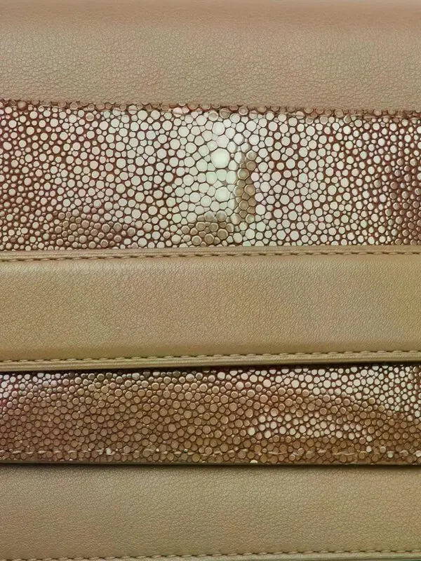 Delvaux Madame Stingray-panel Clutch Bag