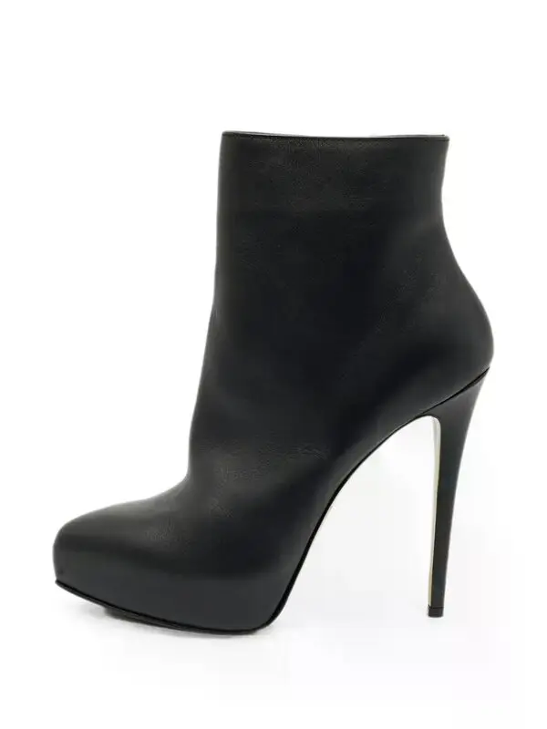 LE SILLA Pointed-toe Platform Ankle Boots