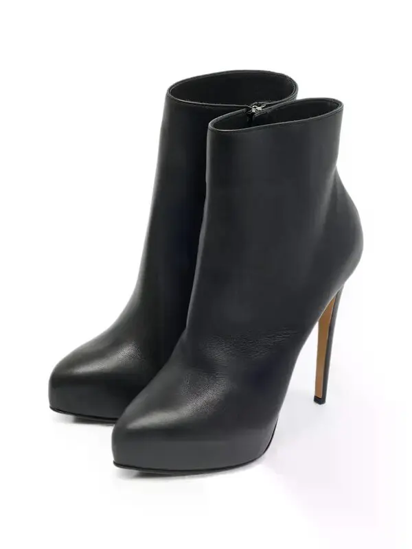 LE SILLA Pointed-toe Platform Ankle Boots