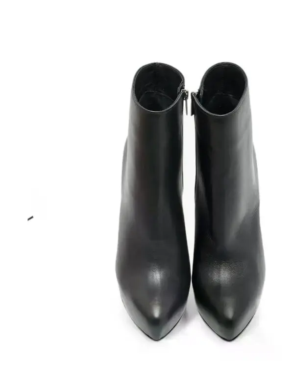LE SILLA Pointed-toe Platform Ankle Boots