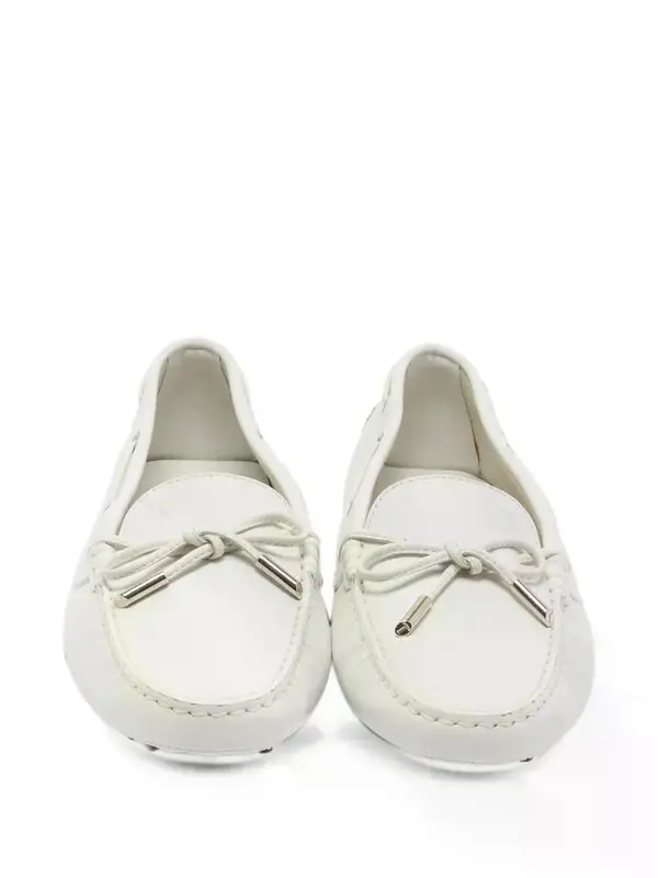 TOD'S Gommino Bow Loafers