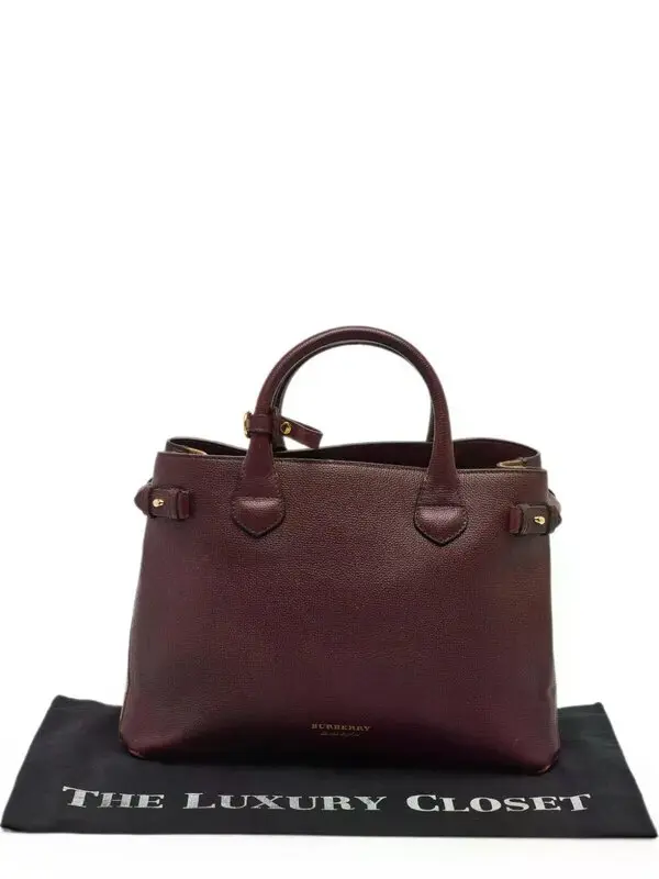 Burberry Banner House Check Tote Bag