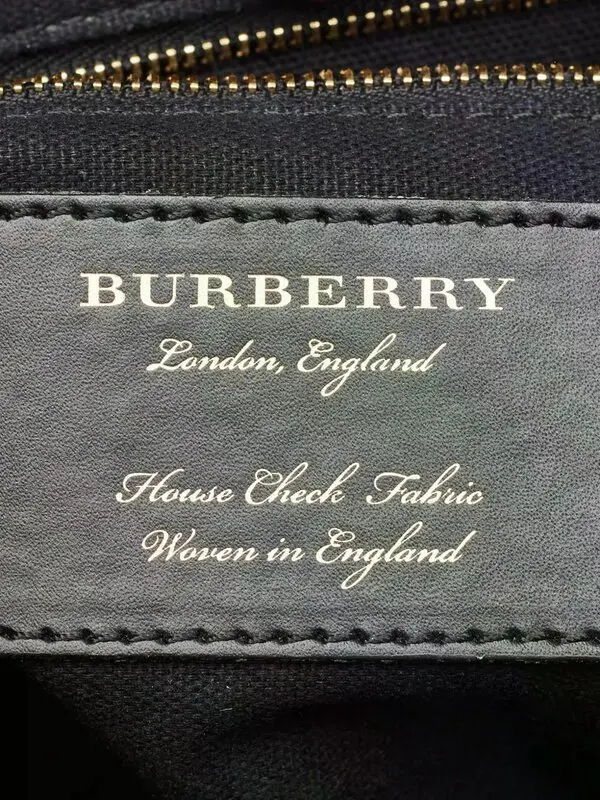 Burberry Banner House Check Tote Bag