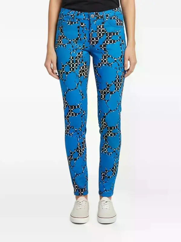 Balenciaga 2014 Abstract-print Skinny Jeans
