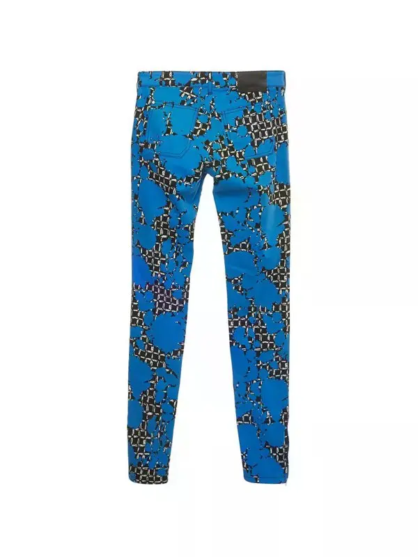 Balenciaga 2014 Abstract-print Skinny Jeans