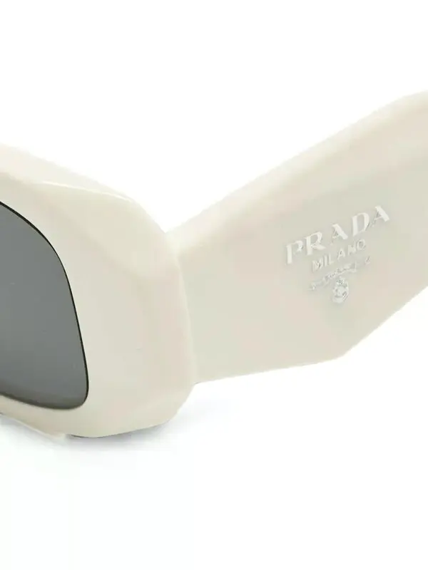 Prada Symbole Rectangle-frame Sunglasses