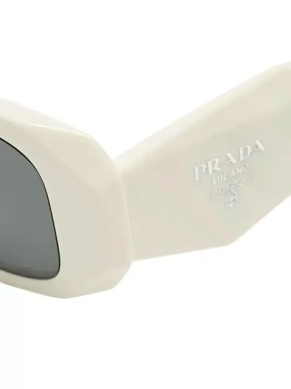 Prada Symbol Rectangle-frame Sunglasses