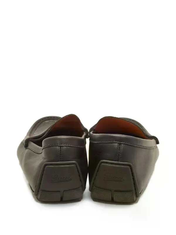 Gucci Microssima Driver Loafers