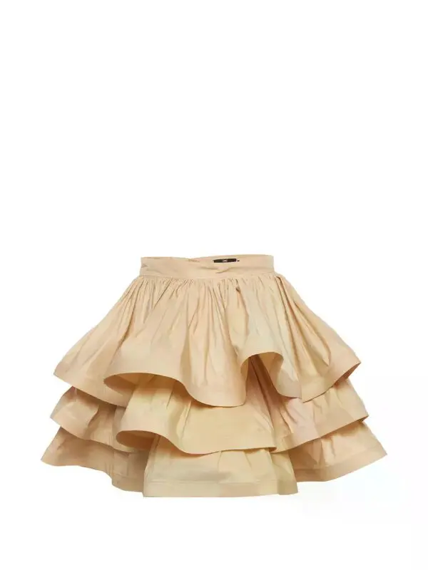 Elisabetta Franchi Tiered Ruffle Mini Skirt