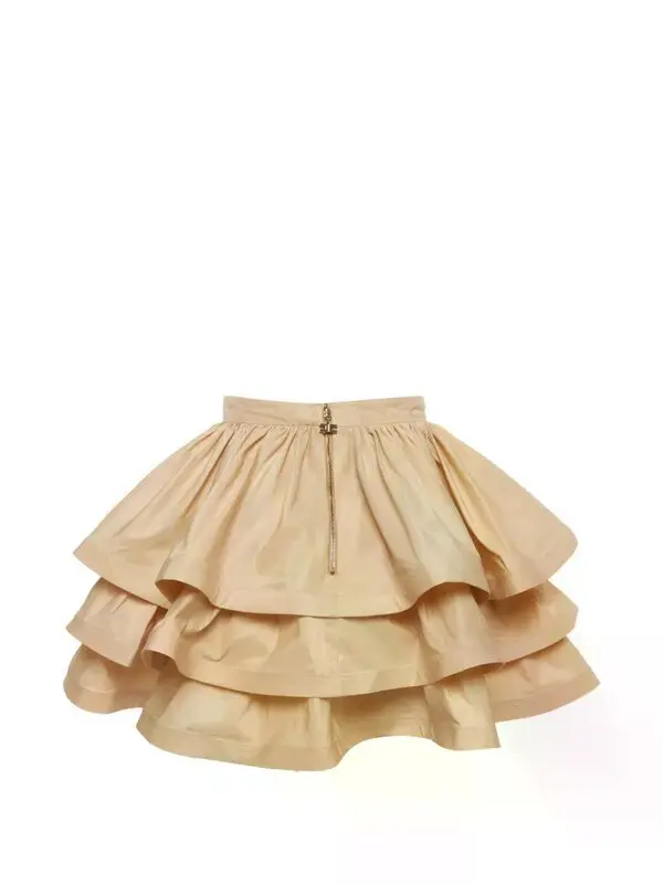 Elisabetta Franchi Tiered Ruffle Mini Skirt