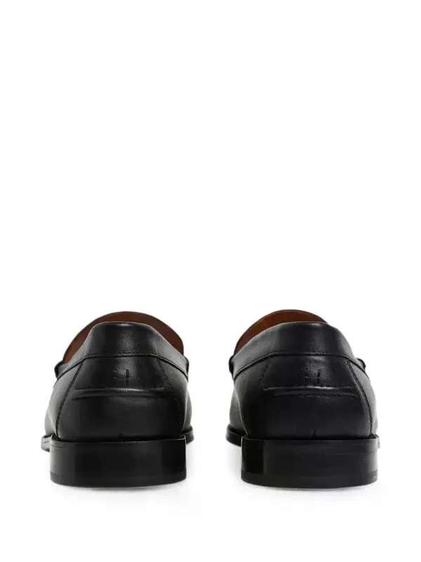 HACKETT LONDON Cobham Leather Loafers