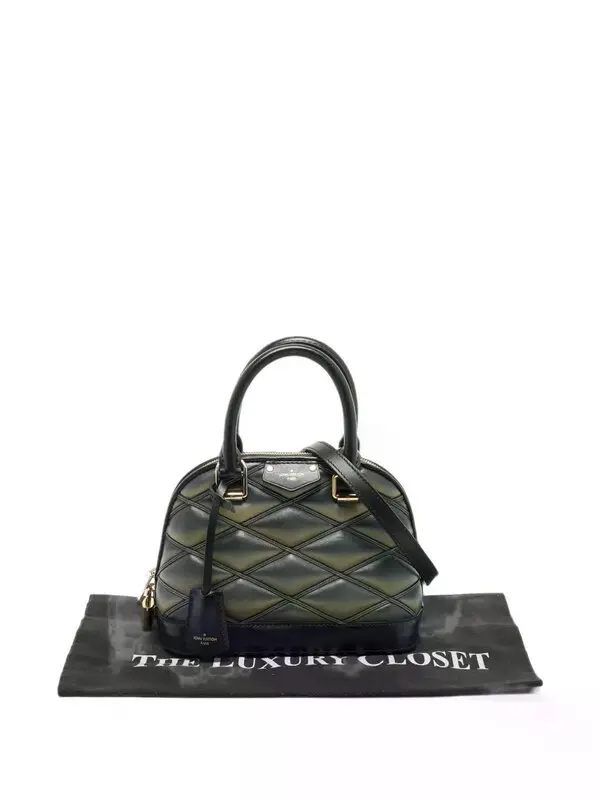 LOUIS VUITTON Malletage Alma Bb Handbag