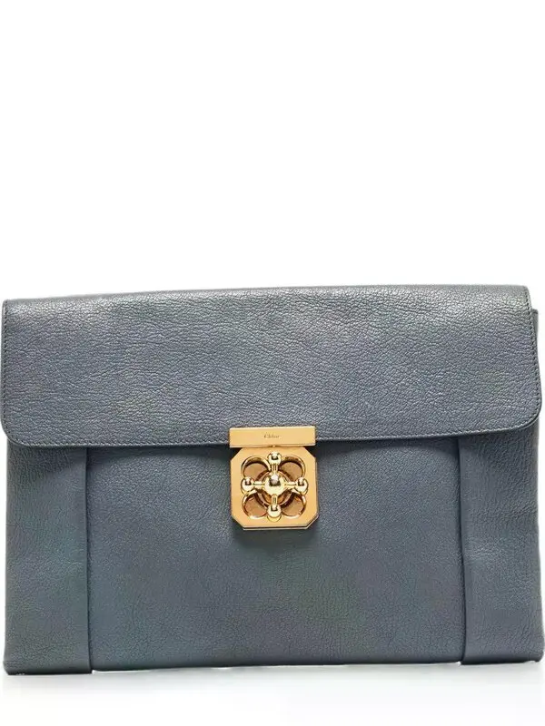 Chloé Elsie Turn-lock Clutch Bag