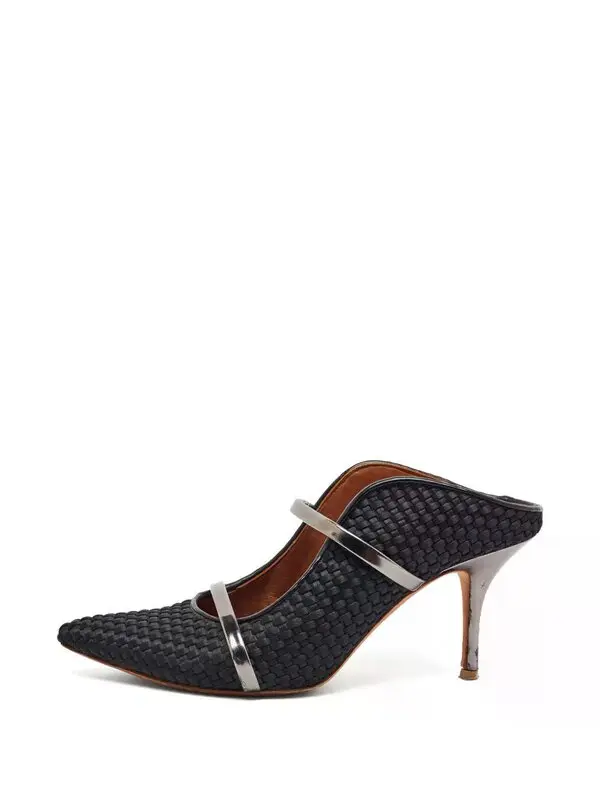 MALONE SOULIERS Maureen Crossover-strap Mules - Black