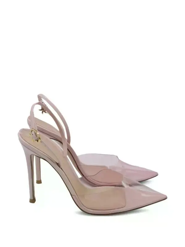 GIANVITO ROSSI Ribbon D'orsay Pumps