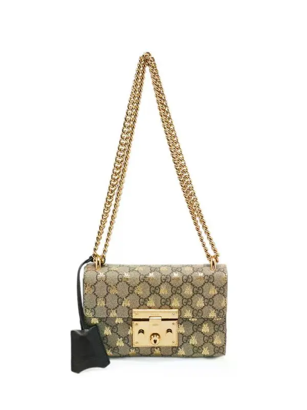 Gucci Padlock Gg Supreme Shoulder Bag