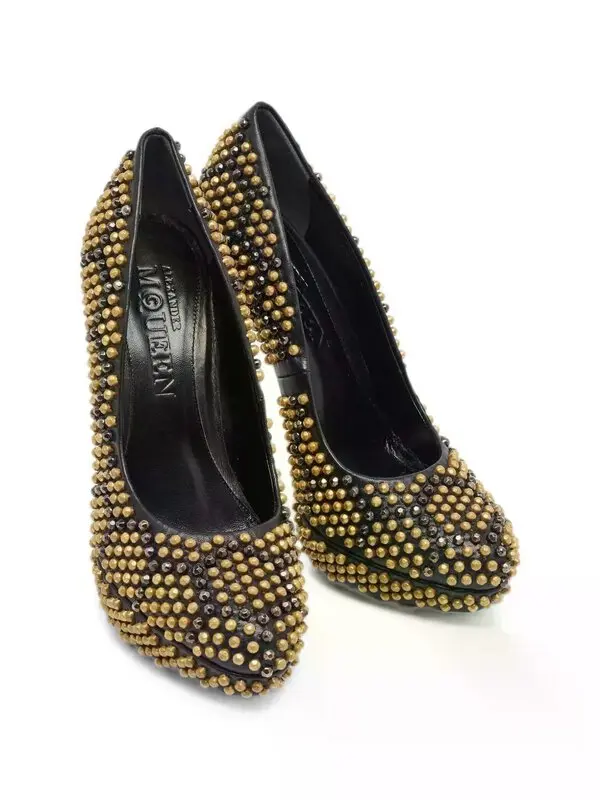 Alexander McQueen Studded Platform Pumps