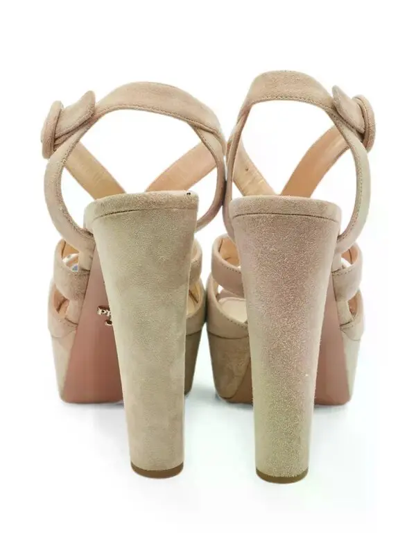 Prada Ankle-strap Platform Sandals