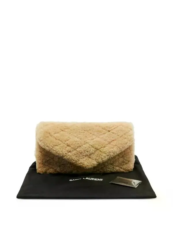 Saint Laurent Sade Puffer Clutch Bag