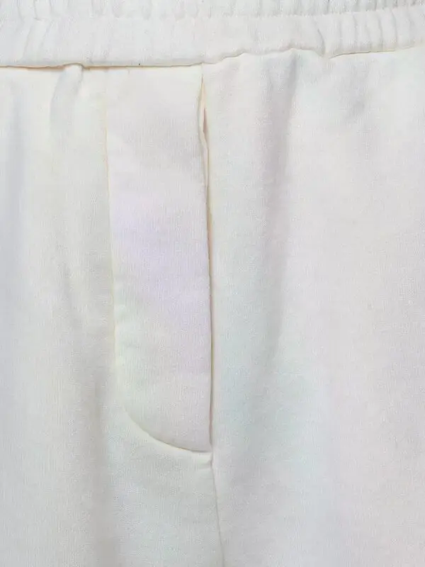 Prada Logo-detail Jersey Shorts - White