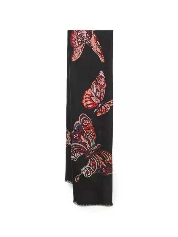 LOUIS VUITTON Butterfly Monogram Shawl