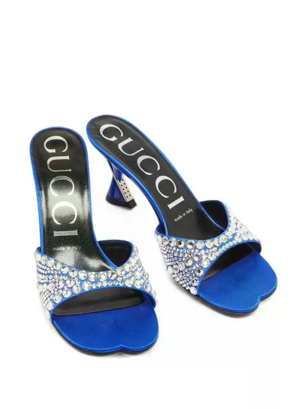 Gucci Galactica Crystal-embellished Heeled Sandals