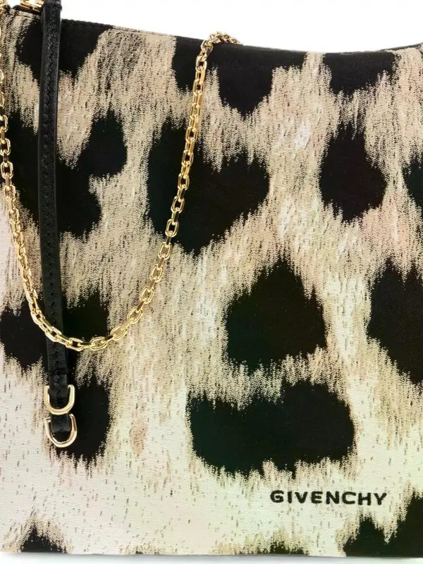 Givenchy Voyou Leopard-print Shoulder Bag