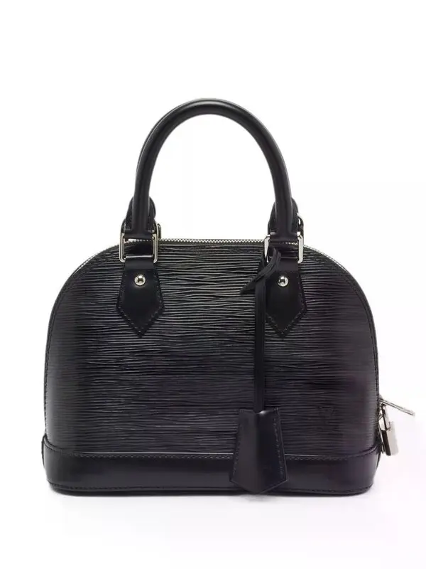 LOUIS VUITTON Alma Bb Leather Tote Bag