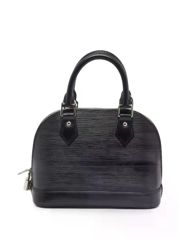 LOUIS VUITTON Alma Bb Leather Tote Bag
