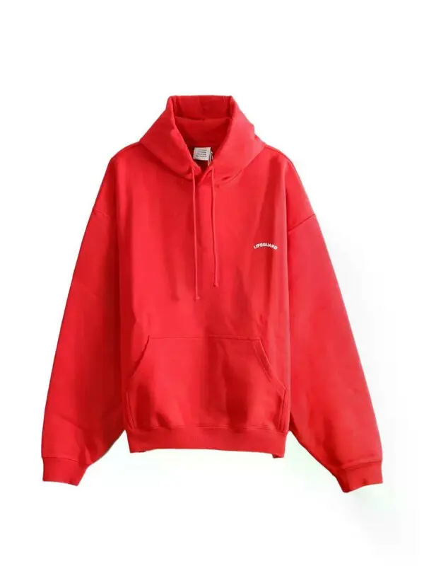 Vetements Logo-print Drawstring Hoodie