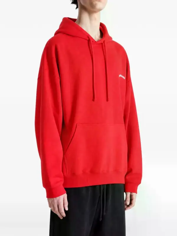 Vetements Logo-print Drawstring Hoodie