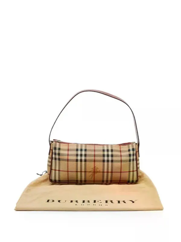 Burberry Haymarket Check Shoulder Bag