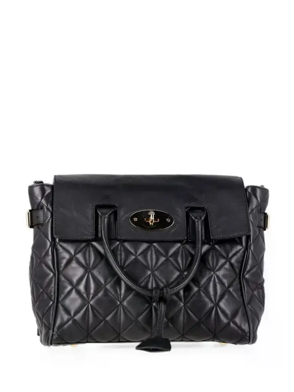 Mulberry Cara Delevingne Quilted Backpack - Black