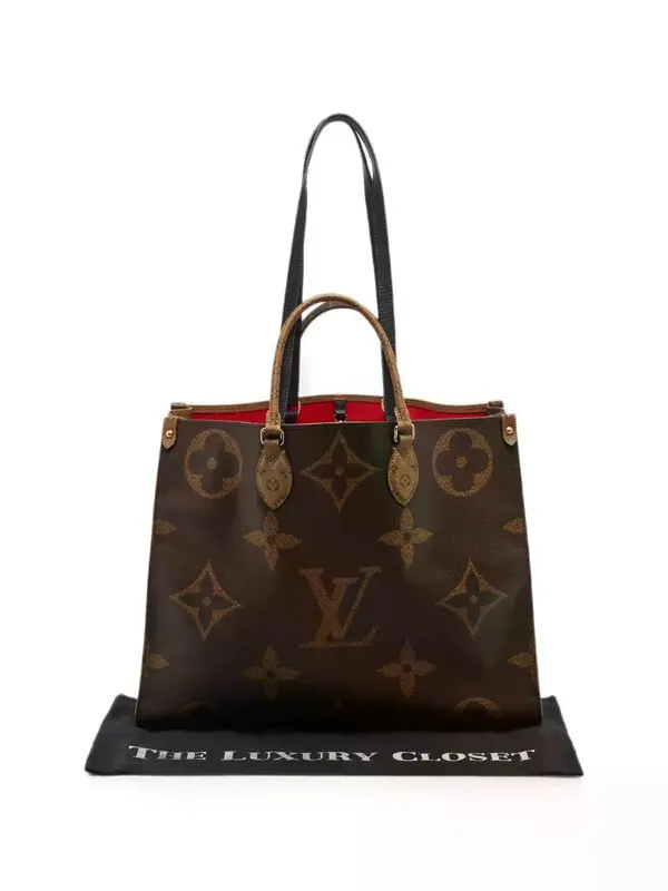 LOUIS VUITTON Gm Onthego Monogram-reverse Tote Bag