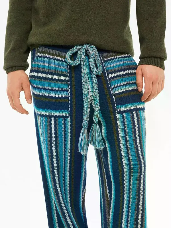 Alanui Ushuaia Stories Knitted Trousers