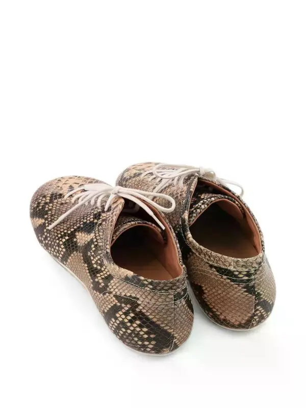 Dries Van Noten Leather Ballerina Sneakers