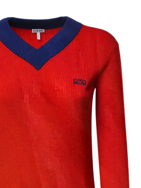 Loewe Sweater In Cotton And Wool