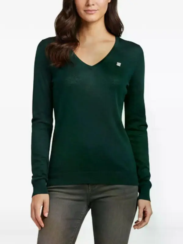 Carolina Herrera Logo-embroidered Sweater