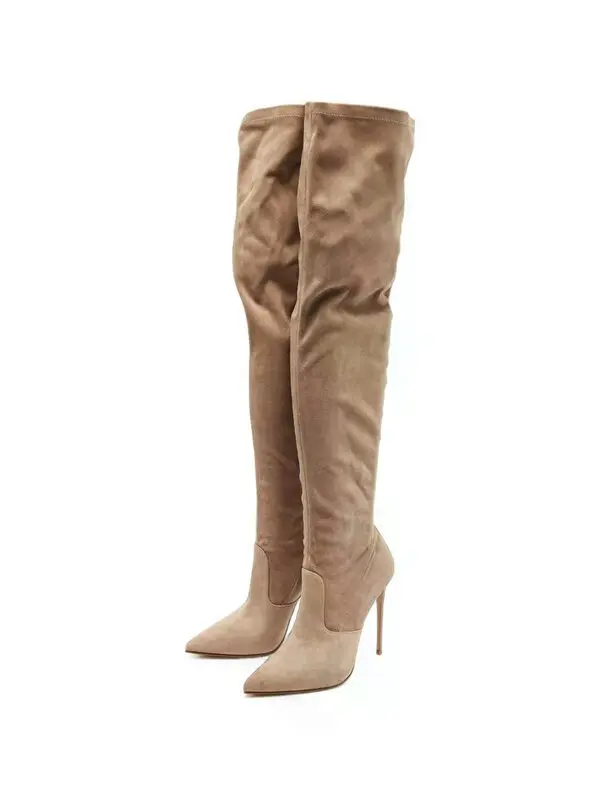LE SILLA Point-toe Over-the-knee Boots
