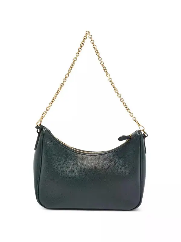 Prada Re-edition 2005 Saffiano Leather Shoulder Bag - Green