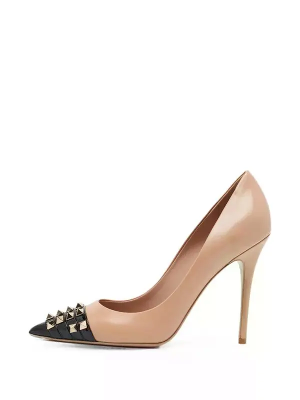 Valentino Garavani Rockstud Alcove Pumps - Neutrals