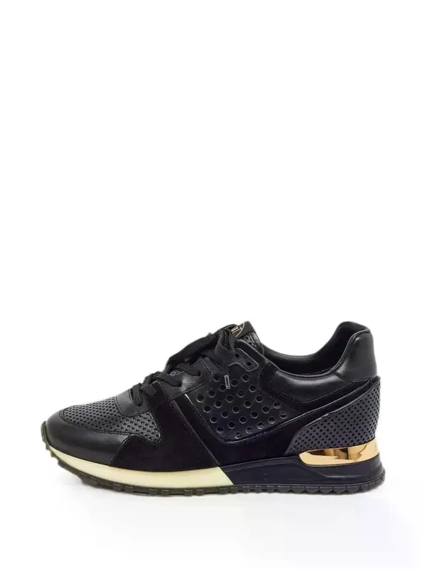 LOUIS VUITTON Run Away Panelled Low-top Sneakers - Black