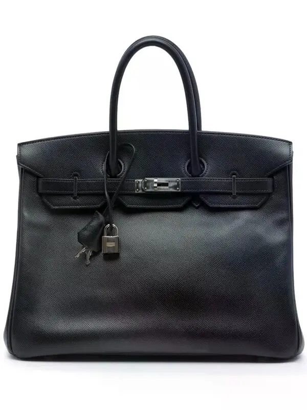 Hermès 2010 Togo Birkin Retourne 35 Handbag