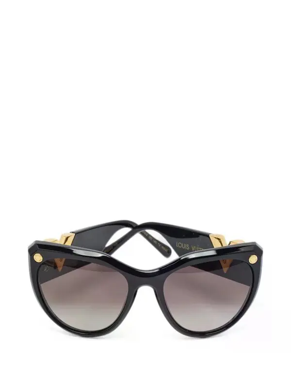 LOUIS VUITTON Cat Eye Sunglasses - Black